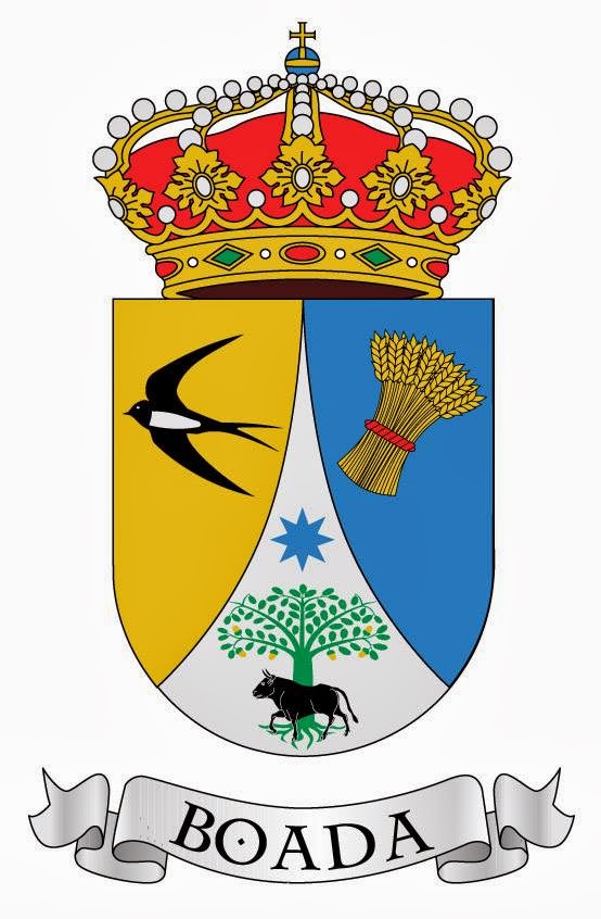 El blog de Jesús: ESCUDO HERÁLDICO DEL MUNICIPIO DE: BOADA